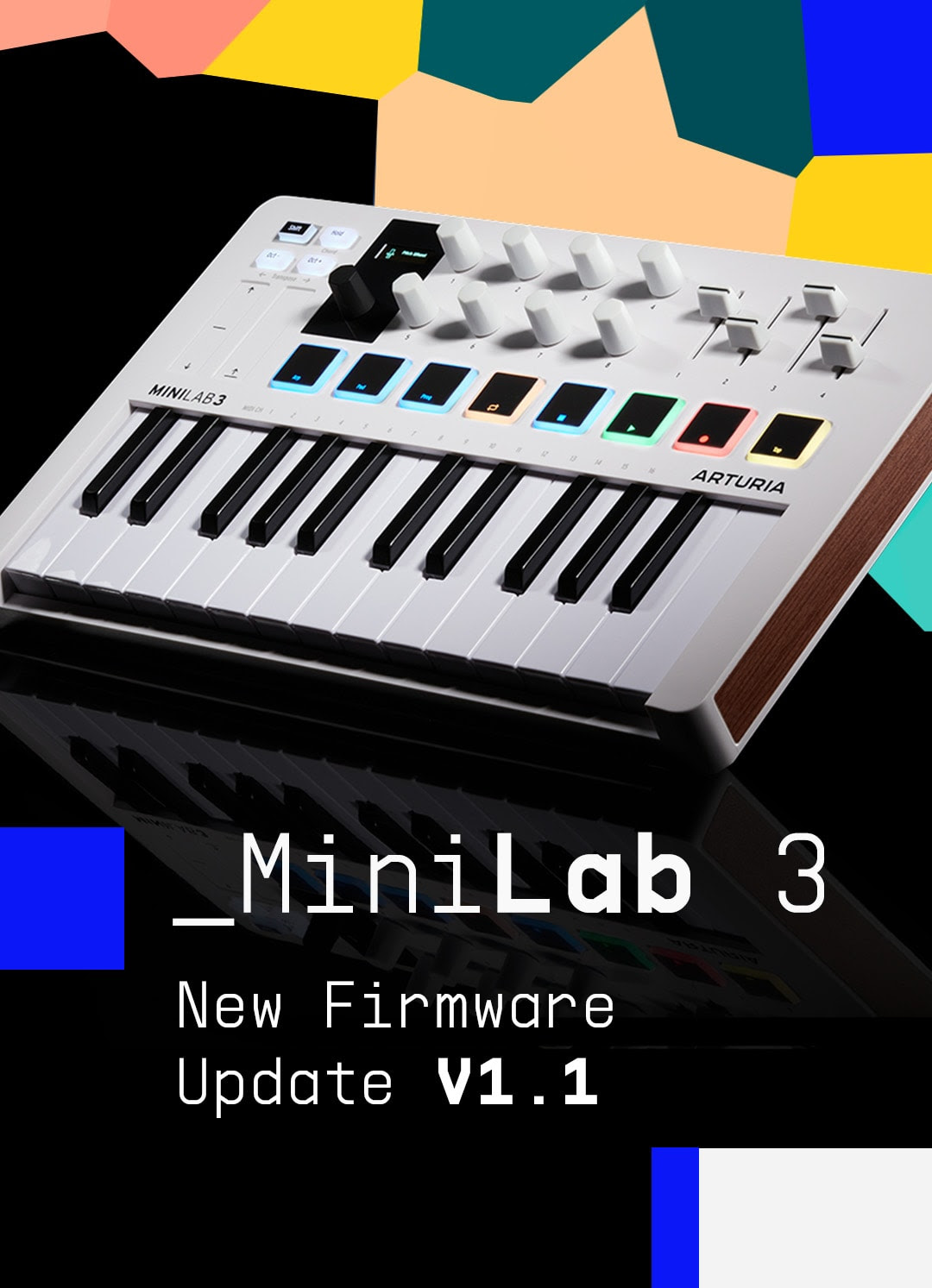 Arturia lanza el firmware MiniLab 3 V1.1 – Audio Música Digital